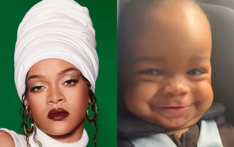 Rihanna decidiu mostrar o filho após paparazzi ameaçar publicar fotos