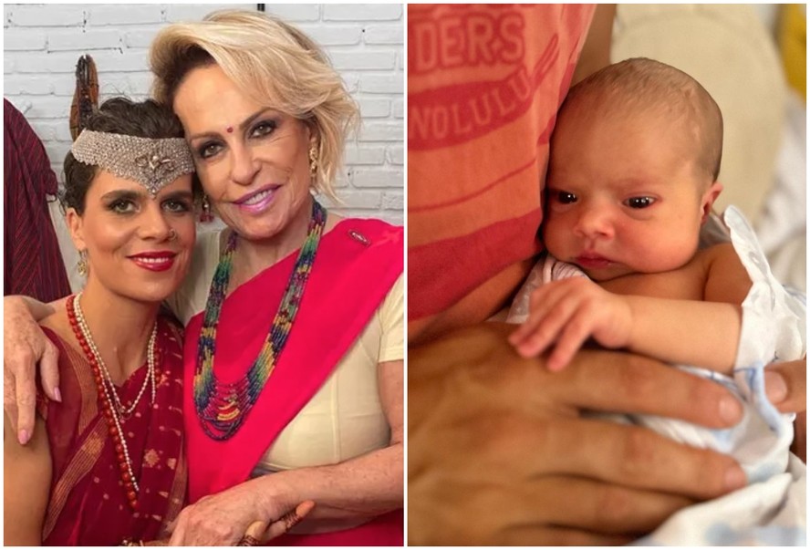 Neta de Ana Maria Braga recebe nome oficial duas semanas após seu ...