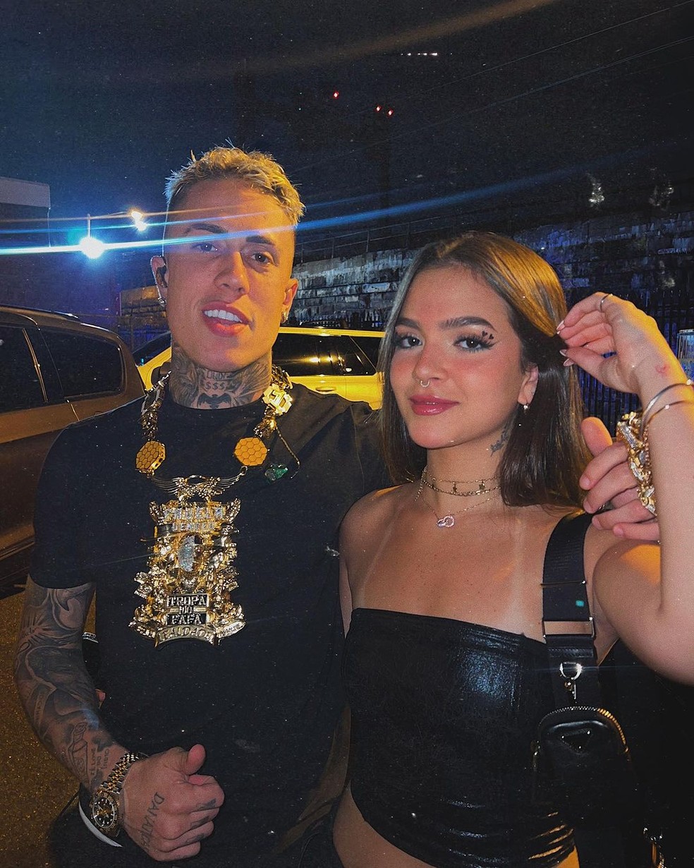 Mel Maia posta com MC Daniel, e se declara: 'A gente não se desgruda'
