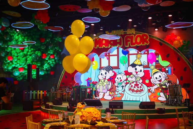 Maria Flor faz 2 anos: decoração grandiosa marca festa organizada por ...