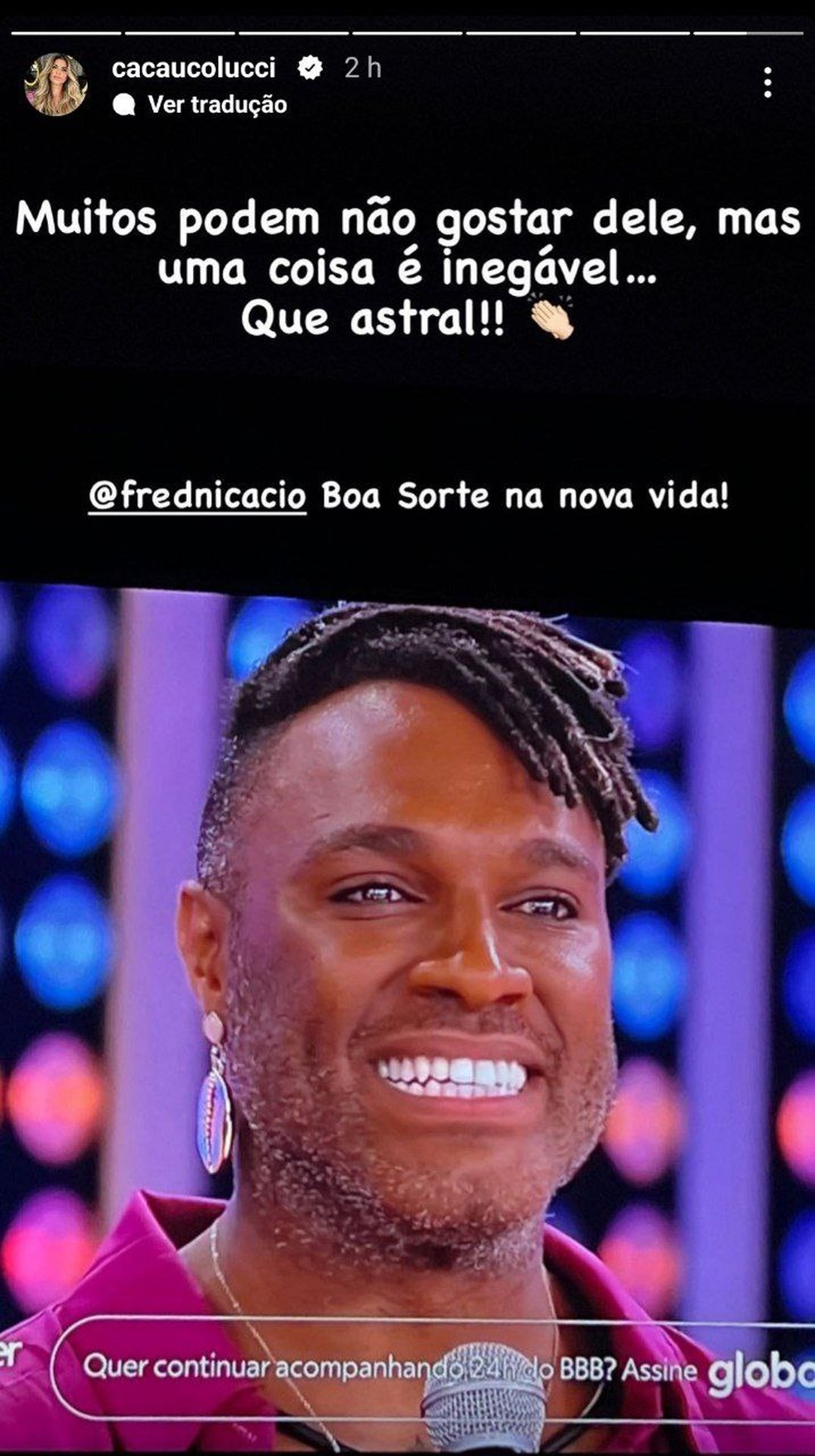 Famosos apoiam Fred Nicácio após eliminação do BBB 23: 'Protagonista'