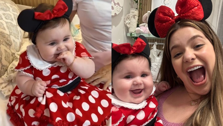 Viih Tube encanta a web ao mostrar Lua Di Felice fantasiada de Minnie ...