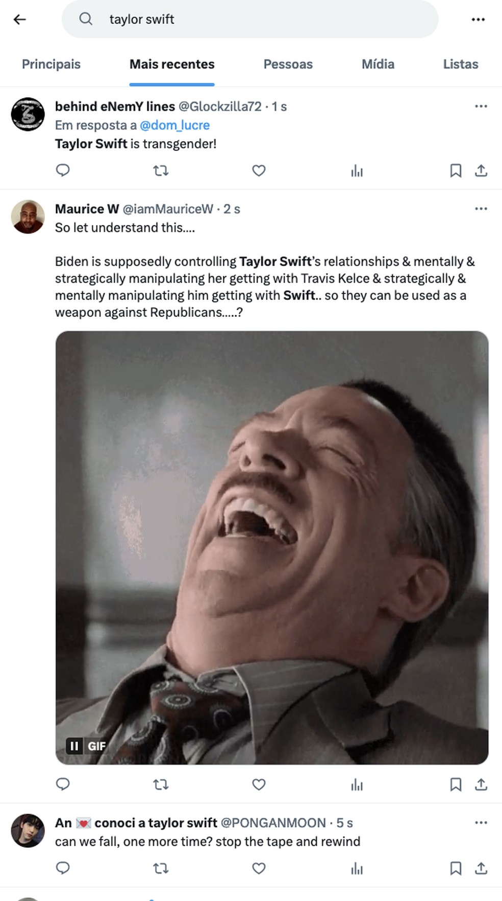 Nome de Taylor Swift volta a aparecer no Twitter após deep fake pornô