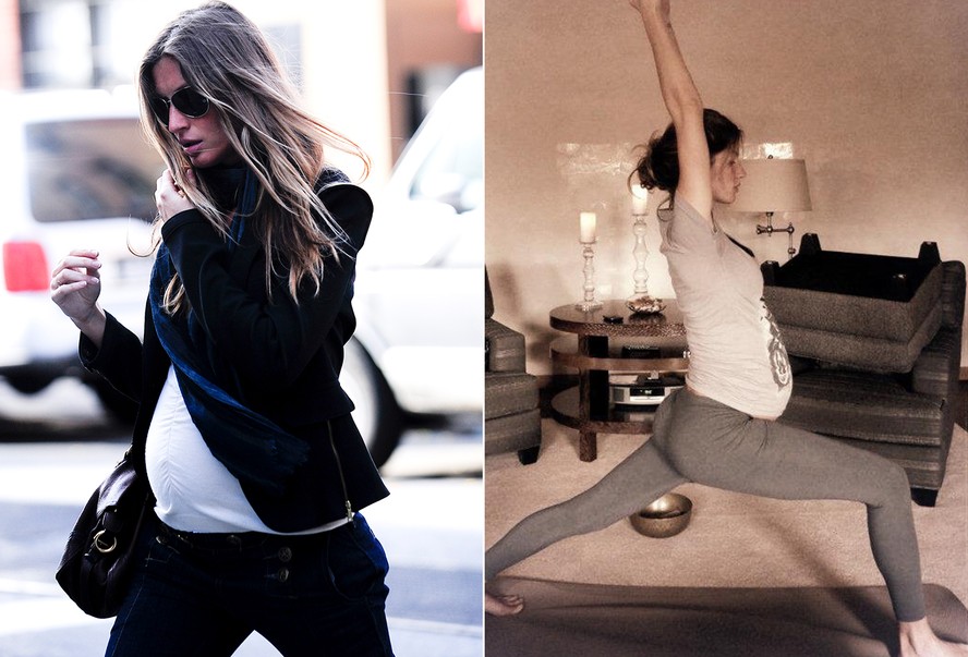 Gisele Bündchen grávida! Relembre as outras duas gestações da top em fotos