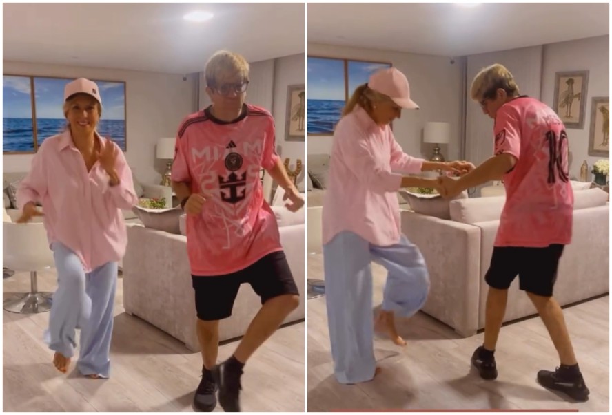 Helô Pinheiro reflete ao dançar com filho: 'Não posso prometer estar ...