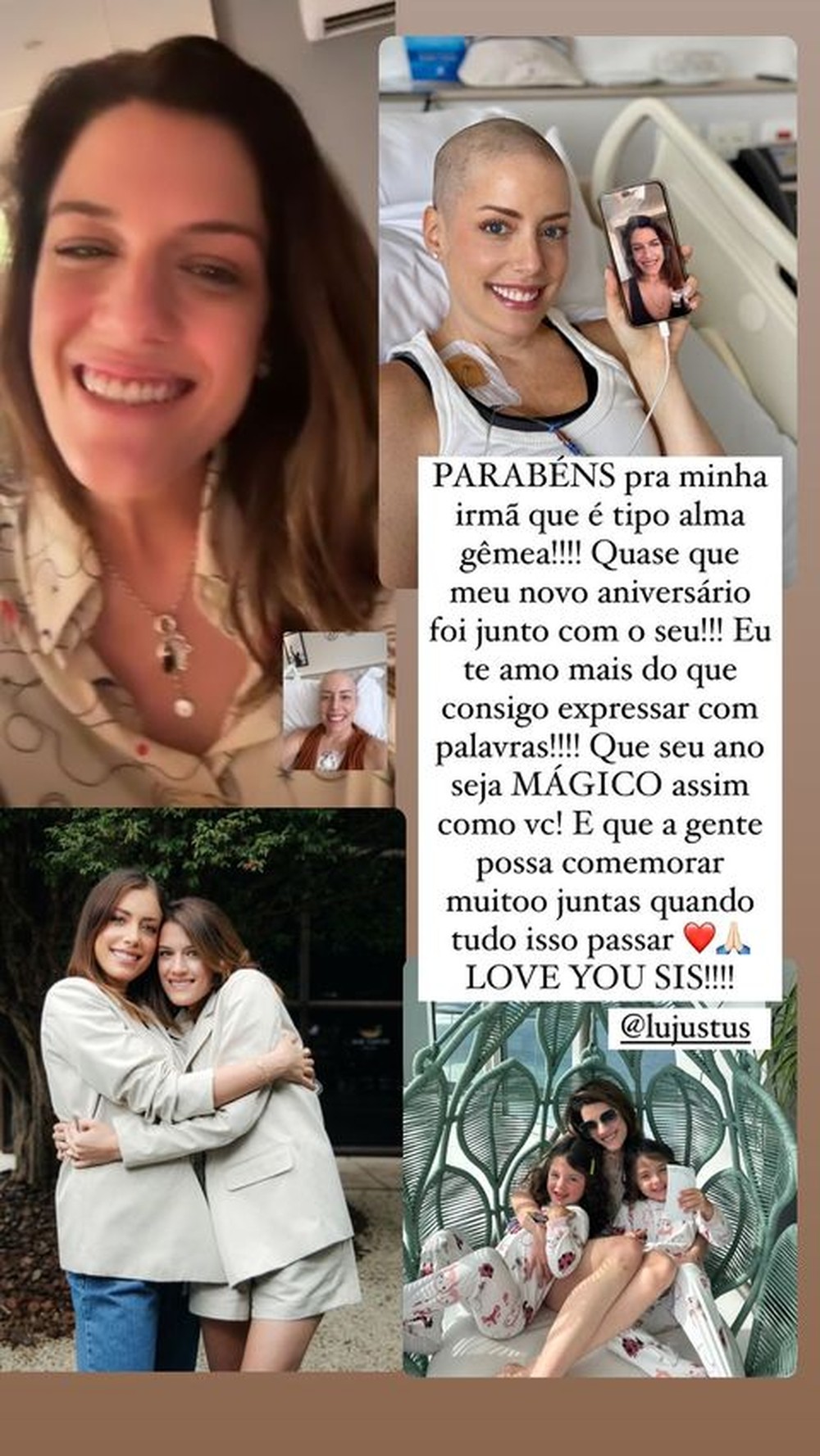 Filha de Roberto Justus celebra aniversário em família e ganha homenagens