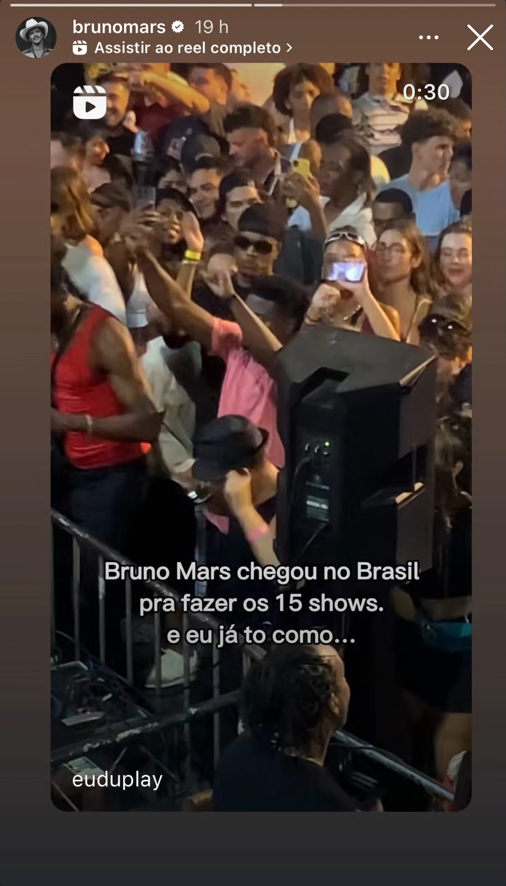 'Bruninho' no Brasil: Bruno Mars já curtiu boteco, fez show intimista e ...