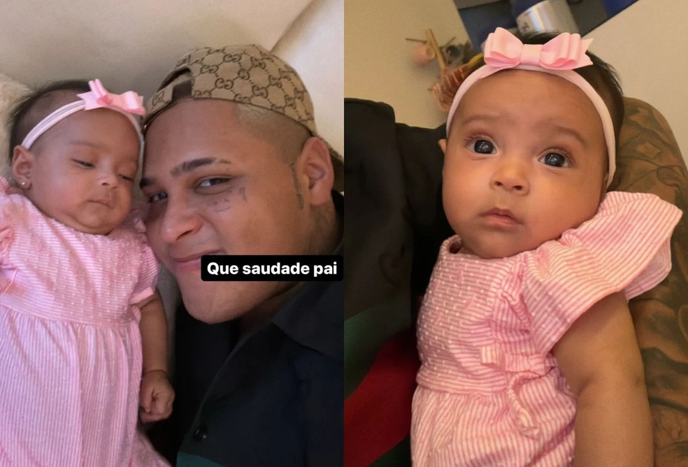 MC Ryan SP diz que evita seus funks para filha de três meses: 'Mãe dela não deixa'