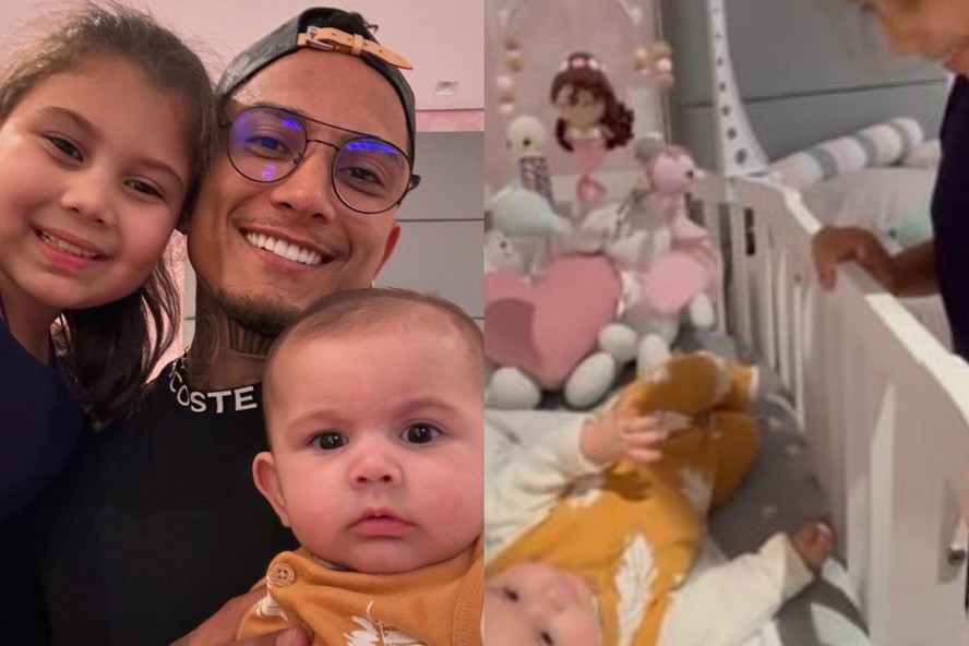 Dynho Alves mostra primeiro encontro das duas filhas: 'Esperei tanto ...