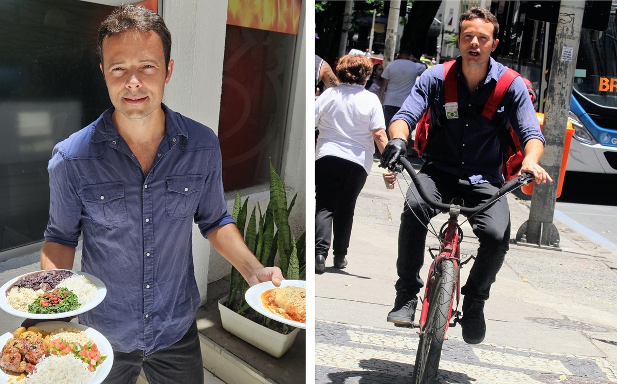 Ex-'Malhação' Daniel Dalcin vende frango assado e faz entregas ...