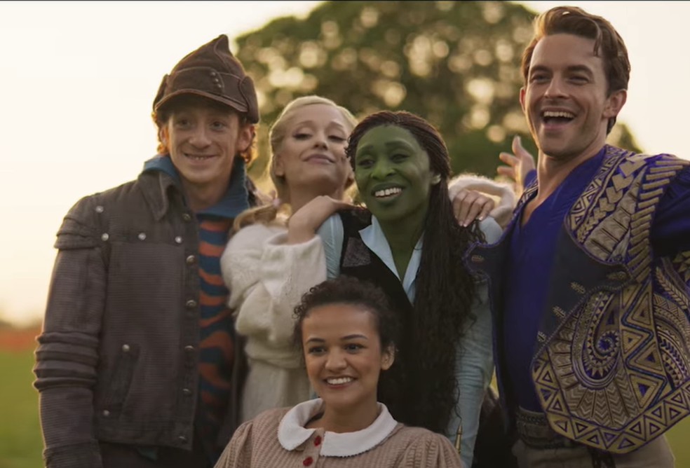 'Wicked': veja primeiro trailer de filme com Ariana Grande e Cynthia Erivo