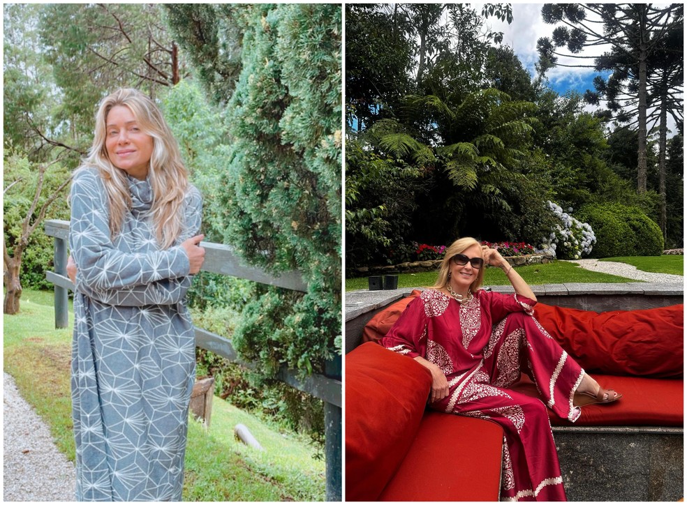 Leticia Spiller e Helô Pinheiro — Foto: Reprodução/Instagram