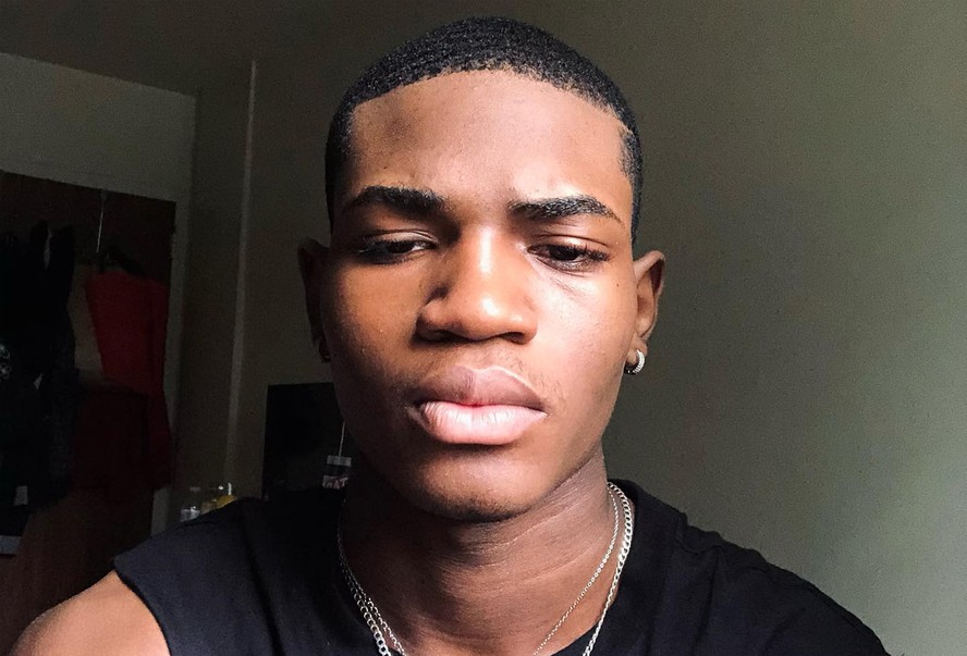 Modelo Dynus Saxon, de 20 anos, é preso suspeito de assassinato