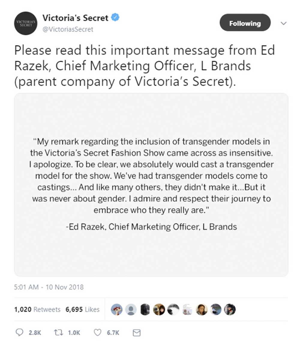 Victoria's Secret Fashion Show retorna anos após críticas e polêmica ...