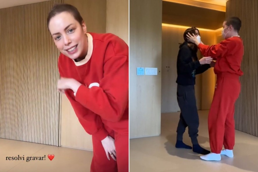 Fabiana Justus encontra irmã pela primeira vez desde diagnóstico de câncer