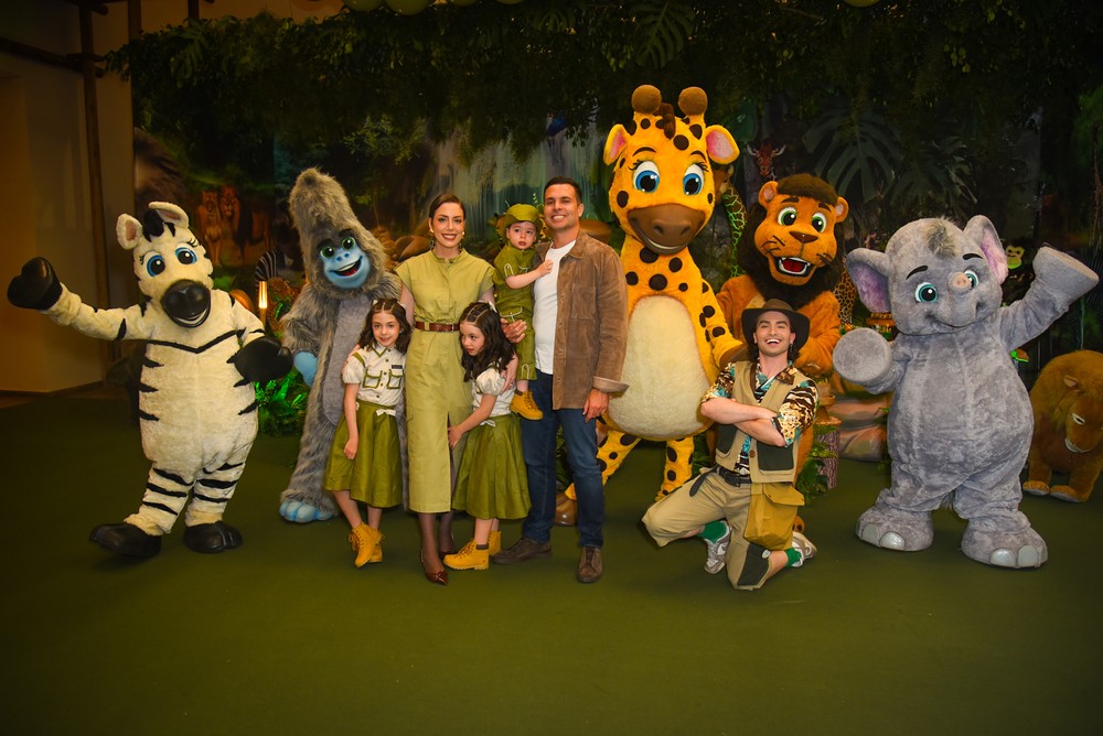Fabiana Justus celebra aniversário de 2 anos do filho caçula, Luigi