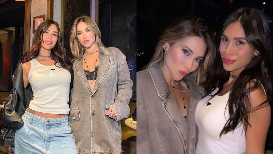 Virginia Fonseca reencontra ex-cunhada Ana Mosconi, e celebra: 'Nada mudou'