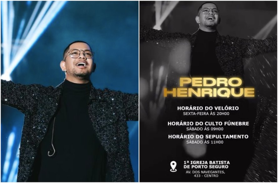 Viúva de Pedro Henrique divulga detalhes do velório do cantor gospel