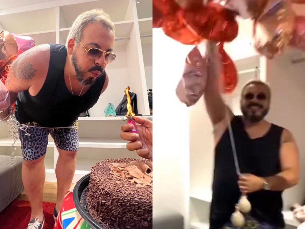 Luis Lobianco ganha festa surpresa no camarim de 'Vai na Fé': 'Bom sinal'
