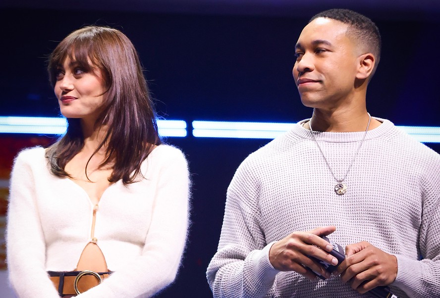 Fallout Tv Series First Look At Ella Purnell Walton Goggins