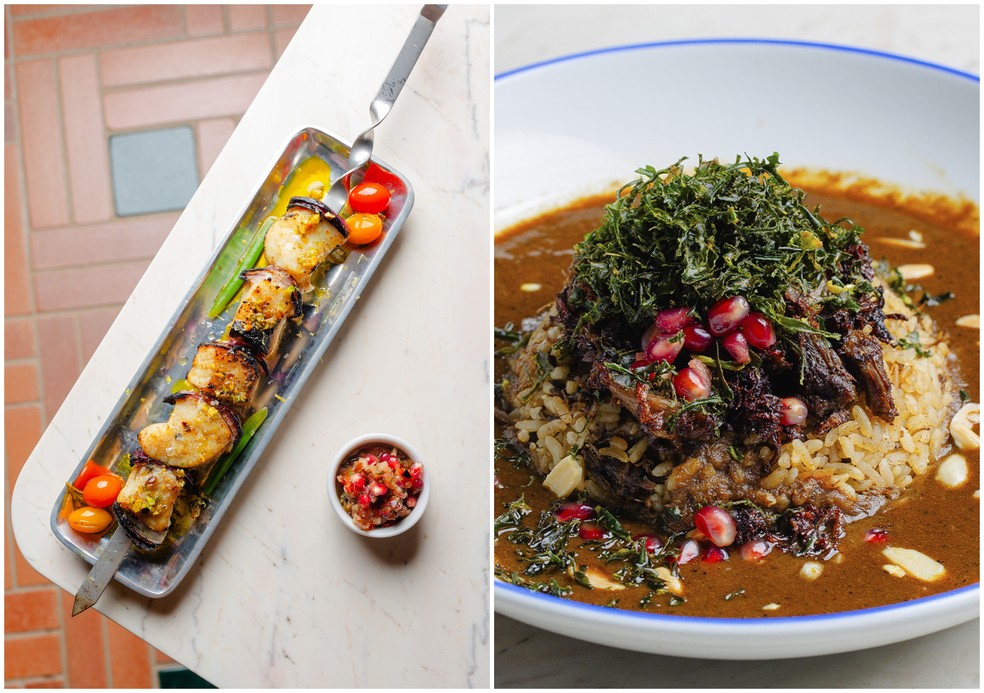 Casa Baruk abre em SP unindo cozinha mediterrânea e tradição árabe