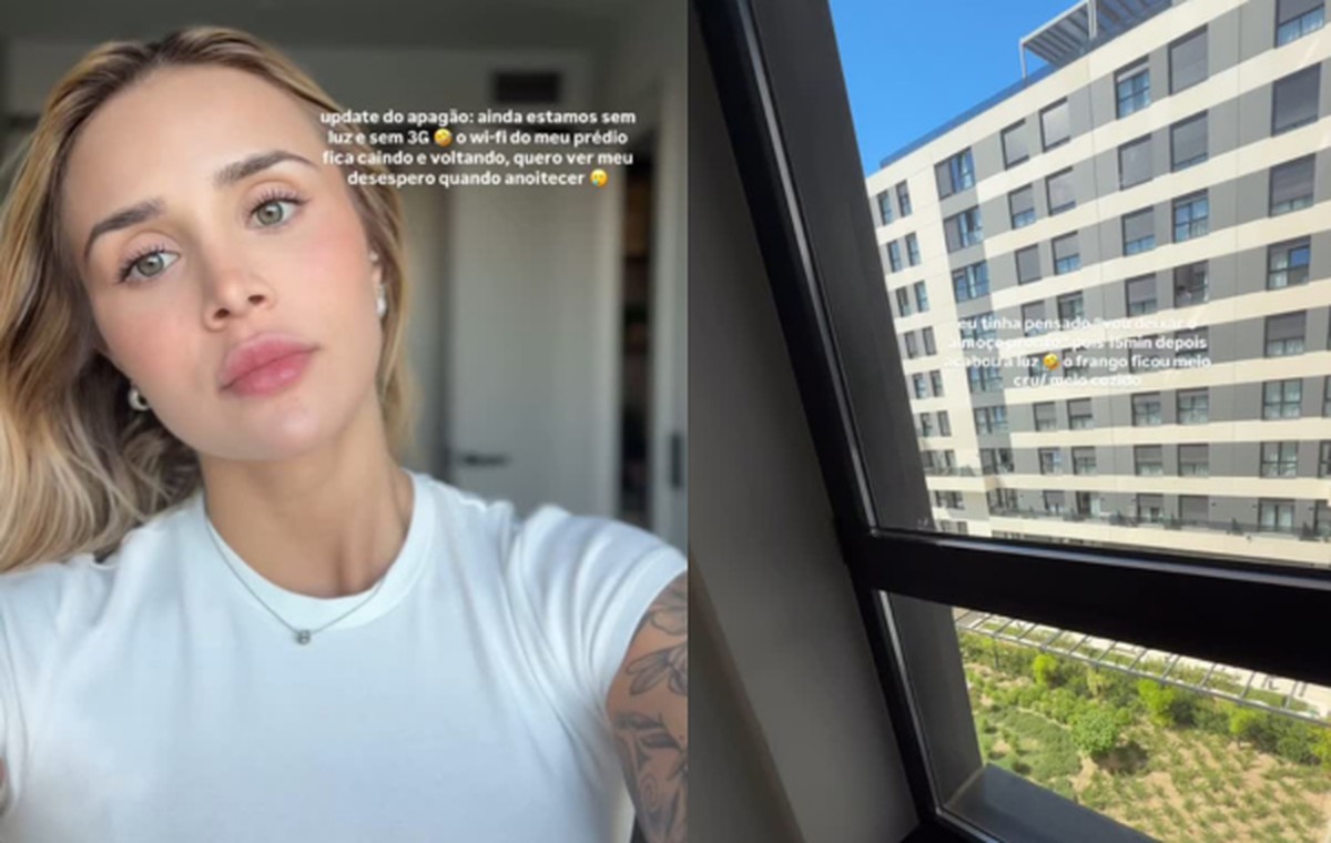 Bruna Rotta, namorada de Rodrygo, da Seleção, relata sobre apagão na ...