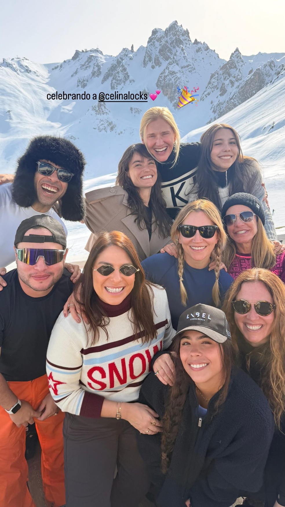 Celina Locks celebra aniversário com filhas de Ronaldo e ganha ...