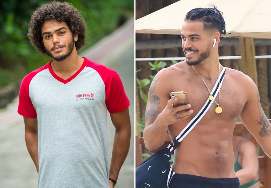 Ex-Malhação Enzo Romani mostra corpo sarado em dia de praia no Rio