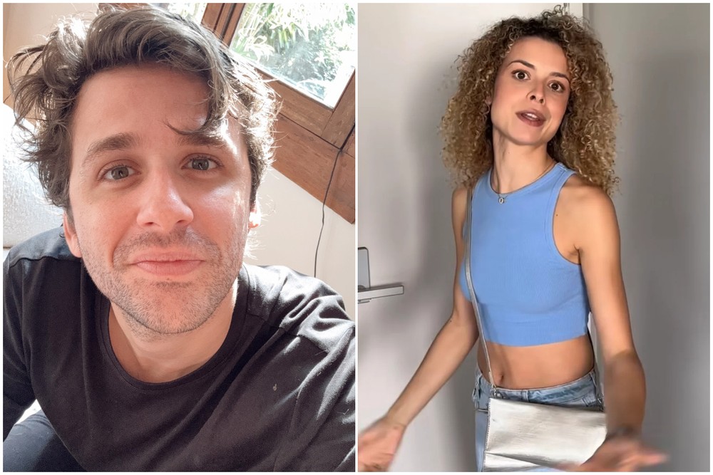 Atores Gil Coelho e Larissa Gloor surpreendem com anúncio de gravidez e ...
