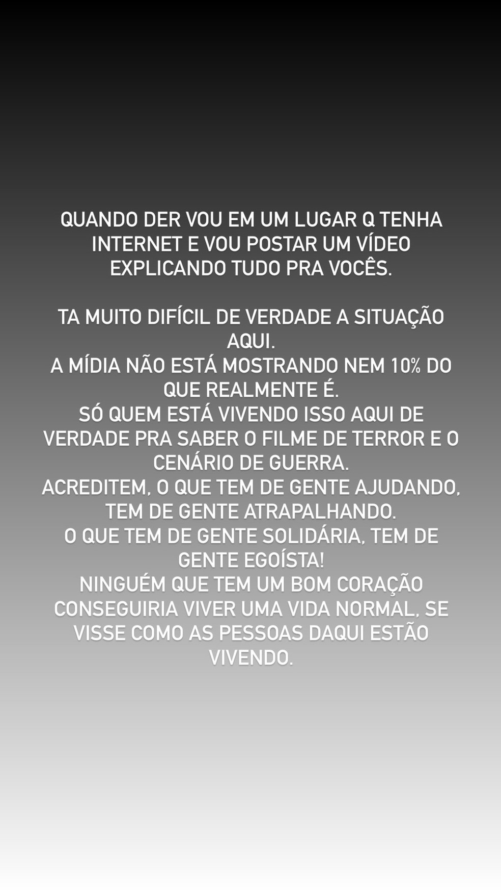 Bárbara Labres se emociona ao chegar no RS com doações: 'Não paro de ...