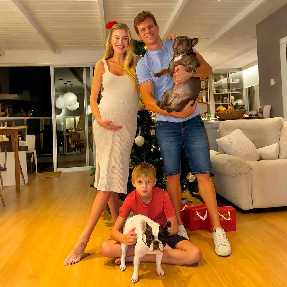 Nasce a segunda filha do campeão olímpico Cesar Cielo