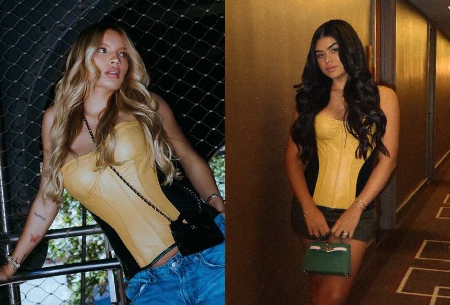 Esposas de Endrick e Rayan usam a mesma peça de roupa na estreia do ...