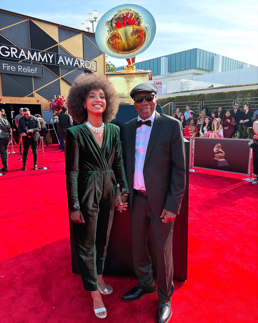 Milton Nascimento e Esperanza Spalding brilham no tapete vermelho do ...