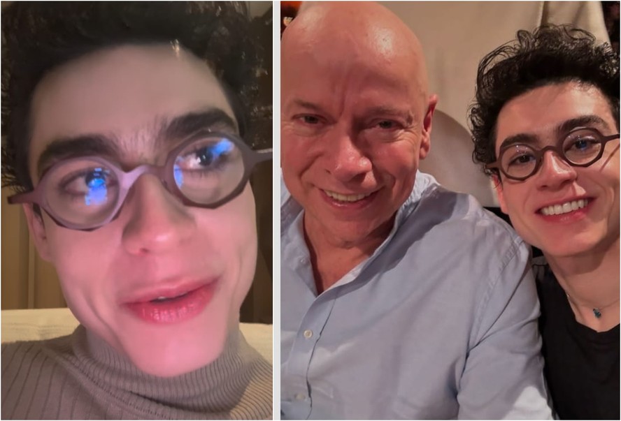 Vitor Fadul se emociona com festa surpresa do marido, Leandro Karnal ...