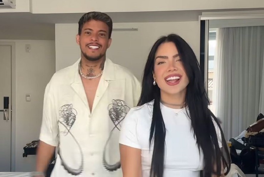 Duda Kropf conta que repensou relacionamento com Felipe Amorim por conta do peso das críticas