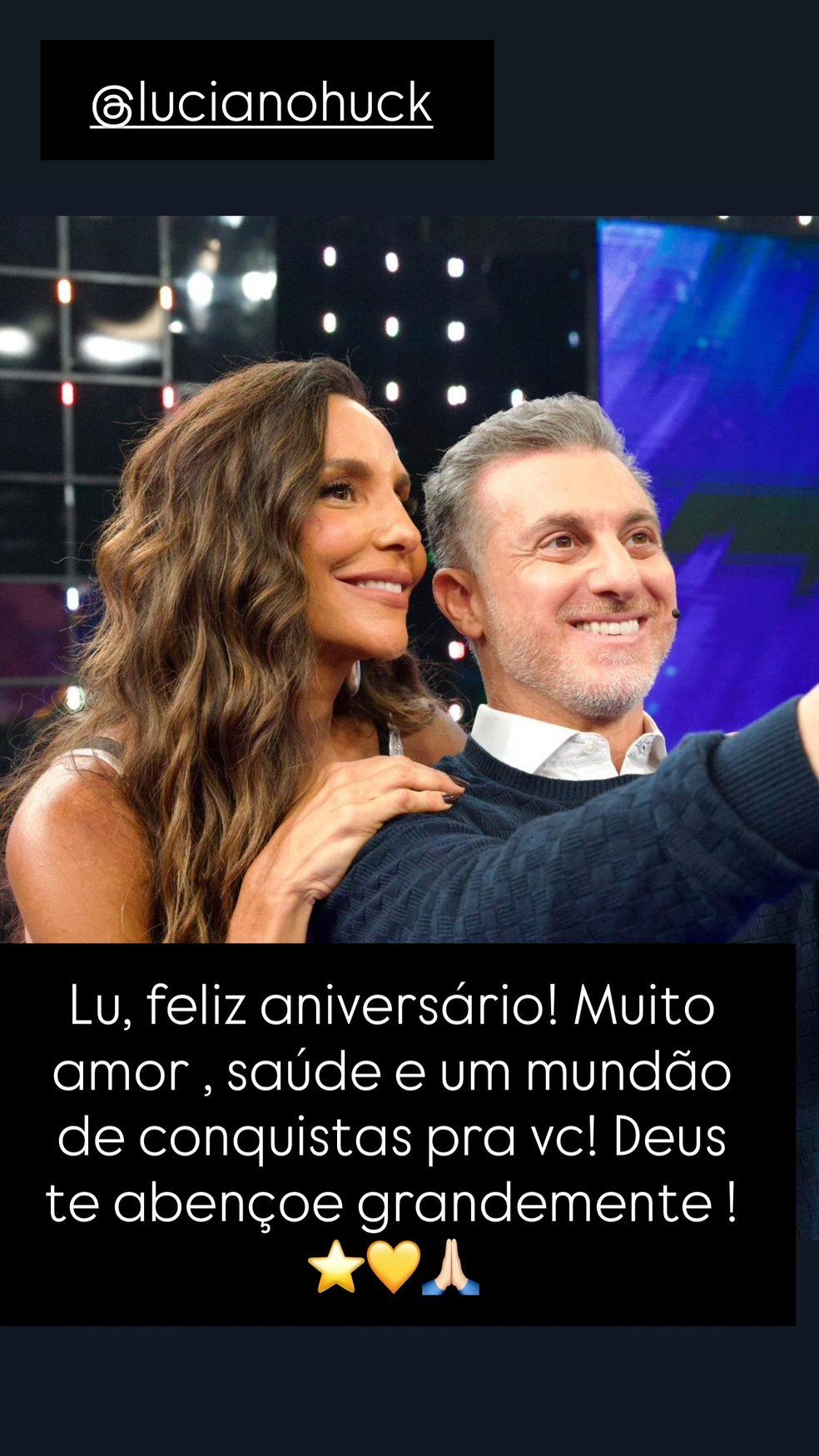 Ivete Sangalo publica homenagem no aniversário de Luciano Huck, seu ex ...