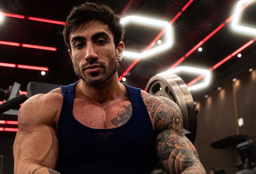 Tentando se classificar para o Mr. Olympia, Diogo Basaglia exibe antes ...