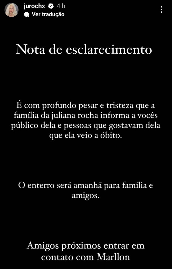 Causa da morte da maquiadora e influencer Juliana Rocha é revelada; saiba