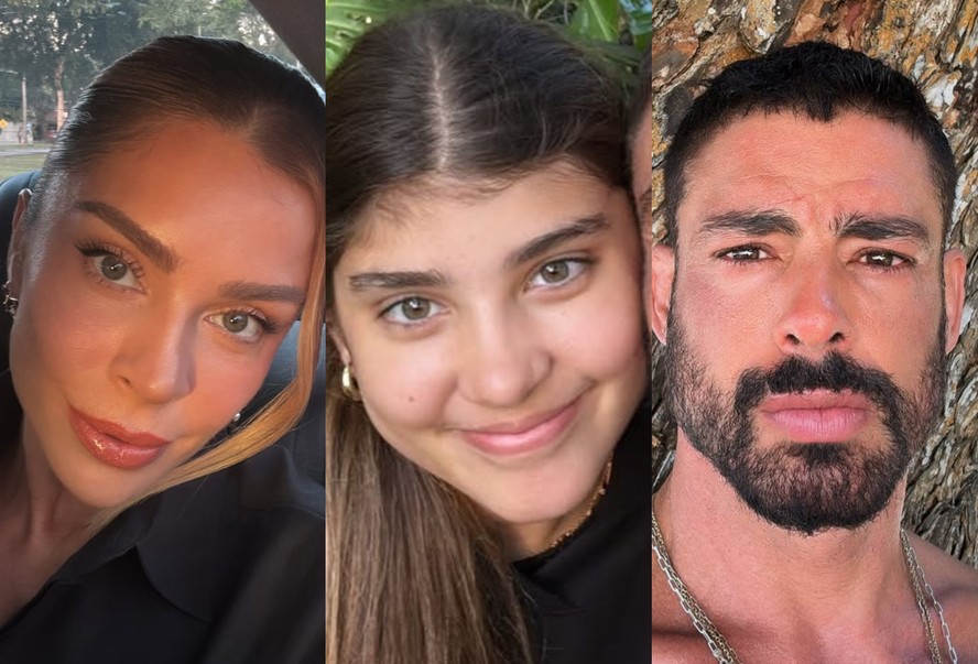 Grazi Massafera parabeniza Cauã Reymond pelo Dia dos Pais