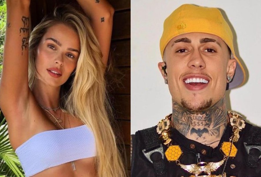 MC Daniel e Yasmin Brunet trocam beijos em boate; vídeo