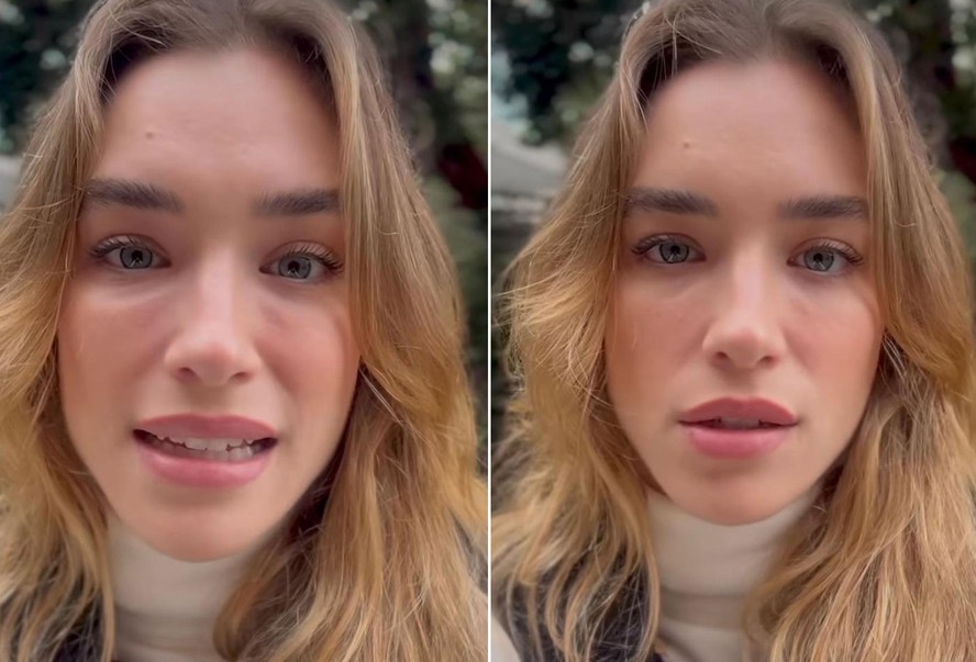 Marcela Fetter chora ao falar sobre sua cidade natal no RS: 'O momento ...