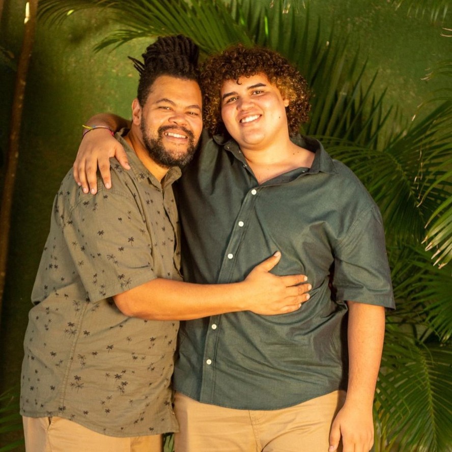 Ex-BBB Babu Santana festeja aniversário do filho: 'Meu Babuzinho'