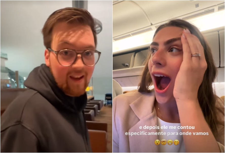 Filha de Elaine Mickely e Cesar Filho descobre destino da lua de mel ...