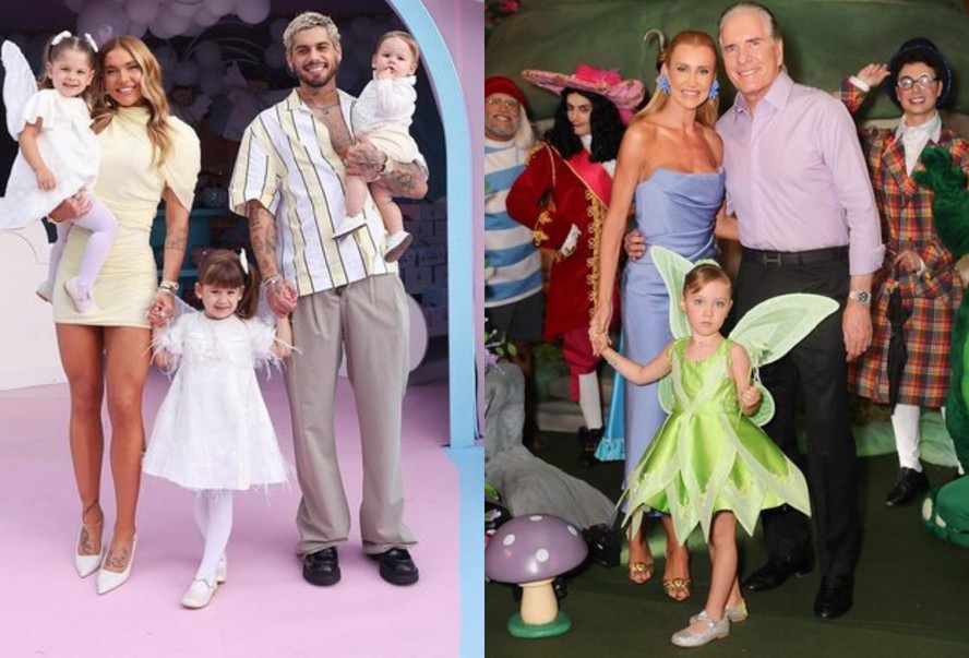 Lembrancinhas das festas das filhas de Virginia e Roberto Justus são ...