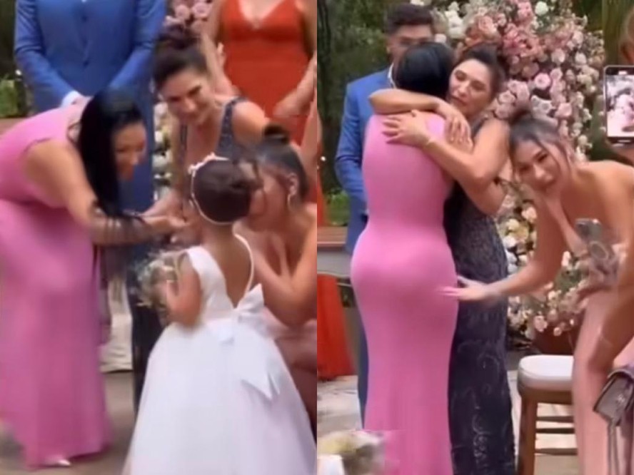 Simone e Simaria se reencontram no casamento do irmão