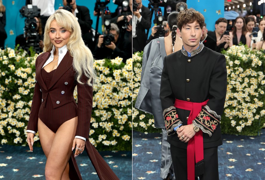 Ex-namorados, Sabrina Carpenter e Barry Keoghan vão ao Met Gala 2025