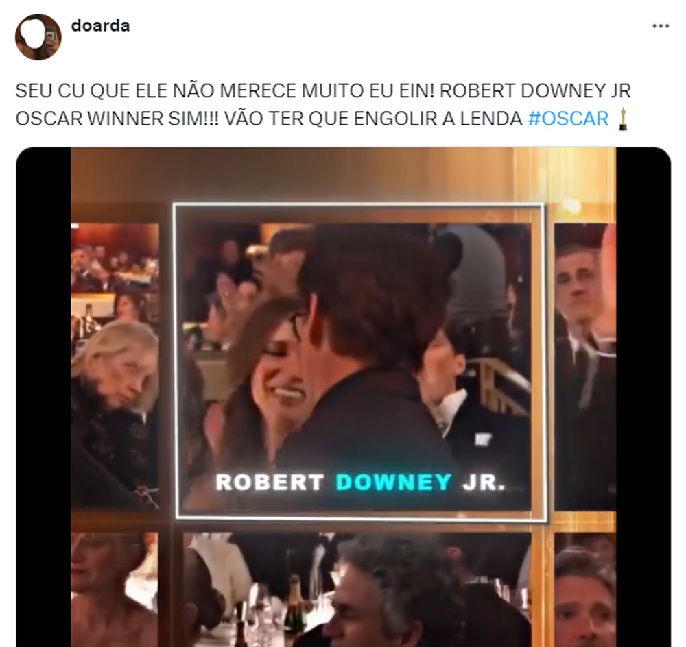 Robert Downey Jr. sai da seca de Oscar; veja os melhores memes