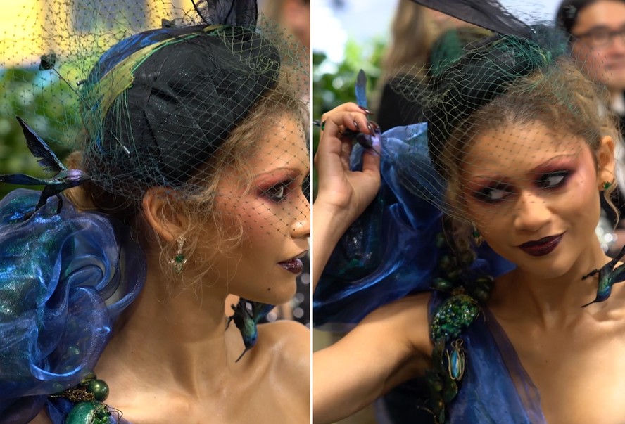 Zendaya passa 'perrengue' com look do Met Gala 2024; vídeo