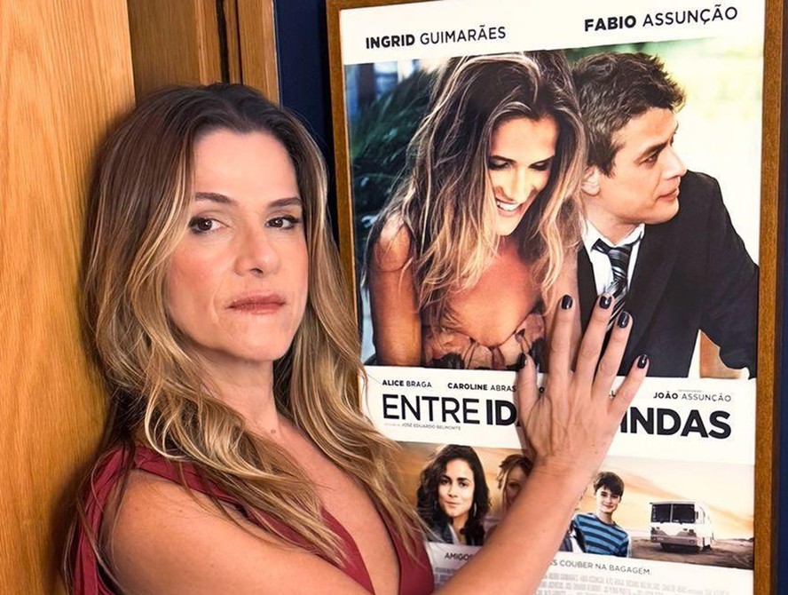 Ingrid Guimarães rebate diretor que disse não enxergá-la com 'tipo físico para par romântico'