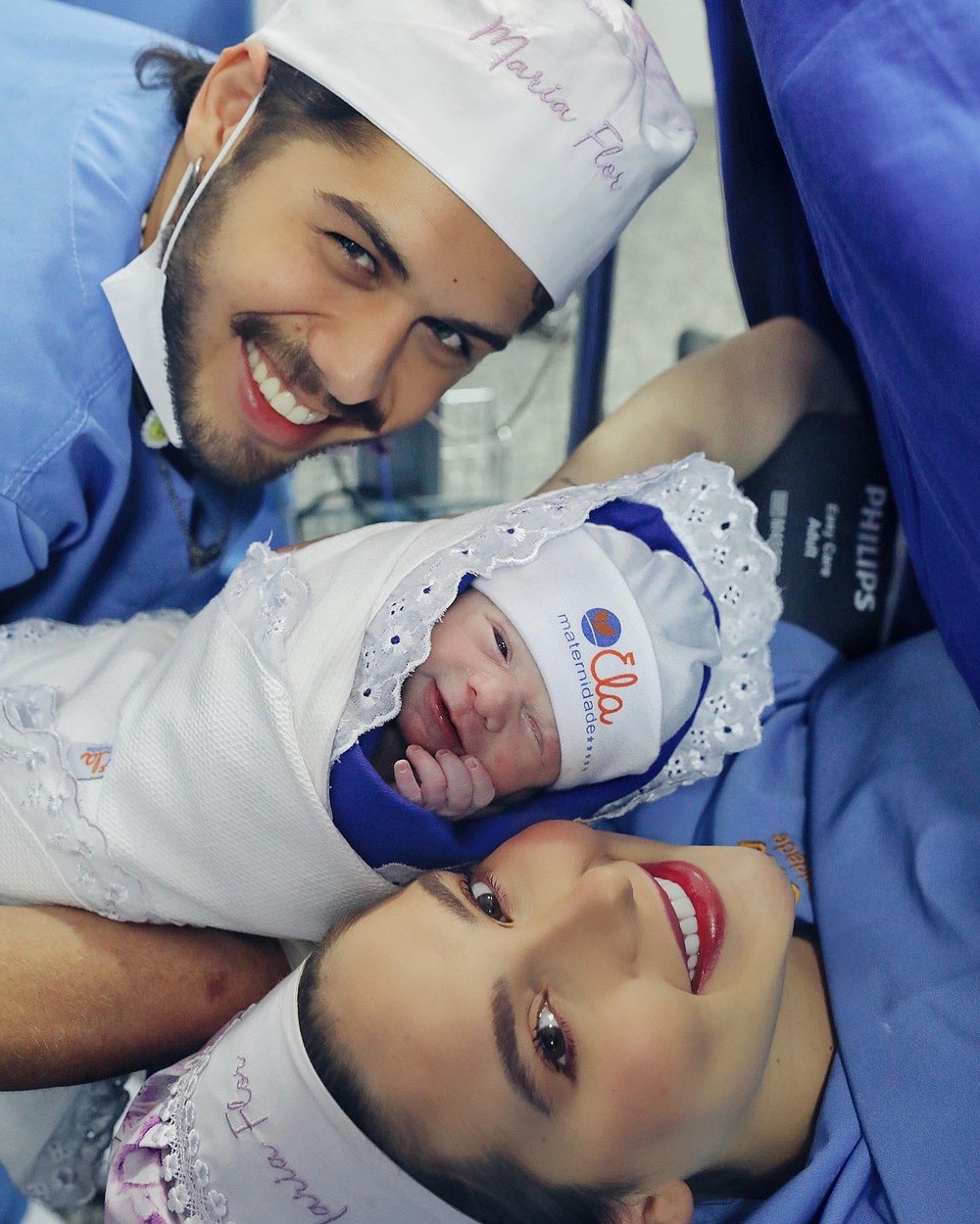 Virginia, mãe de 3: relembre os nascimentos de Maria Alice e Maria Flor